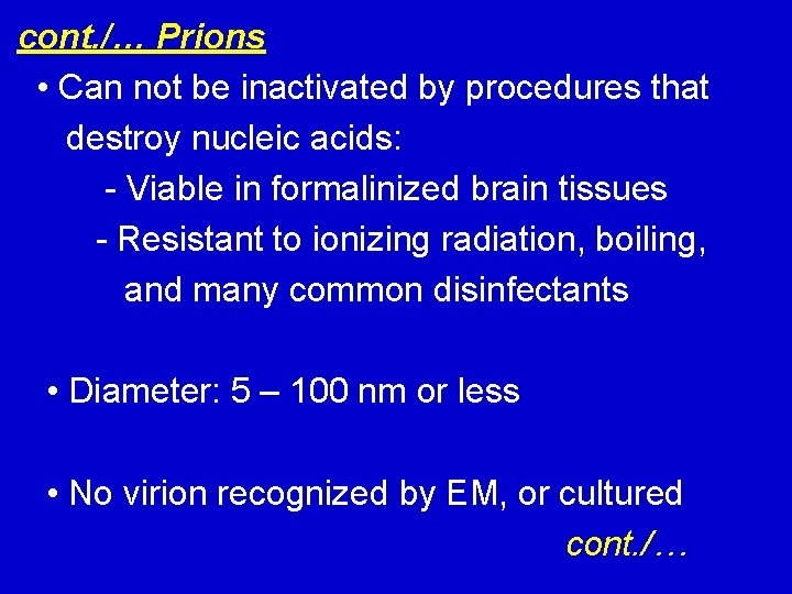 NeuroscienceII Module PRIONS VIROIDS By Prof Dr Zainalabideen