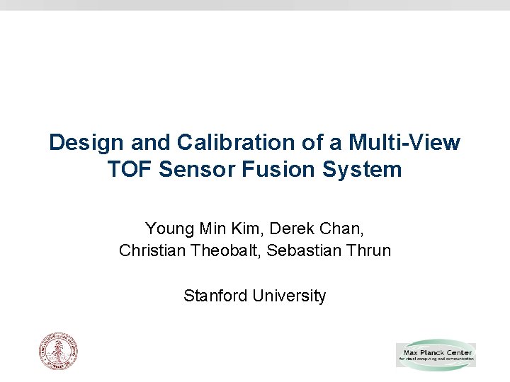 Design and Calibration of a MultiView TOF Sensor