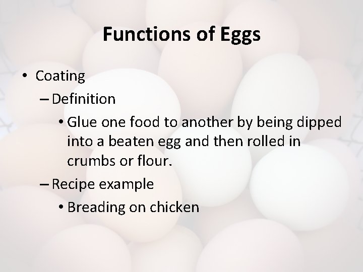 PROTEIN EGGS AND MILK PROTEIN Facts About Protein