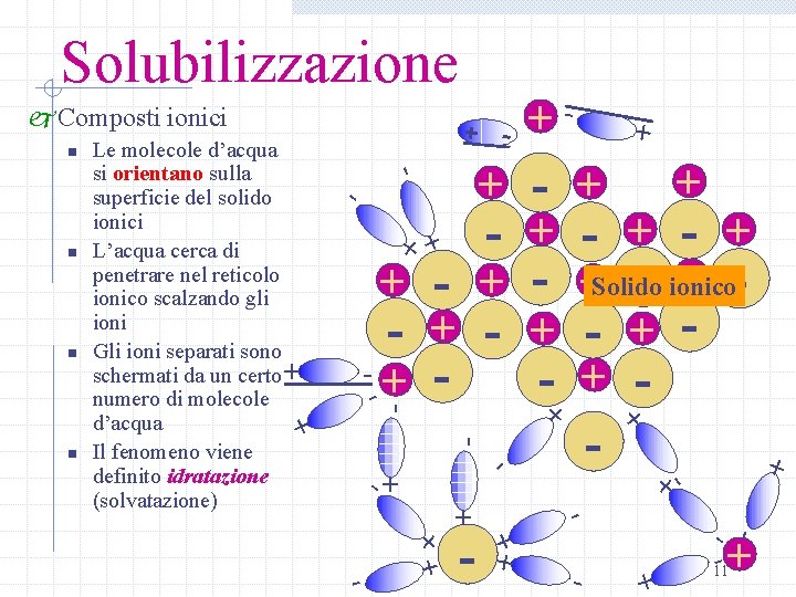 Chimica e laboratorio Solubilit e propriet colligative Classi