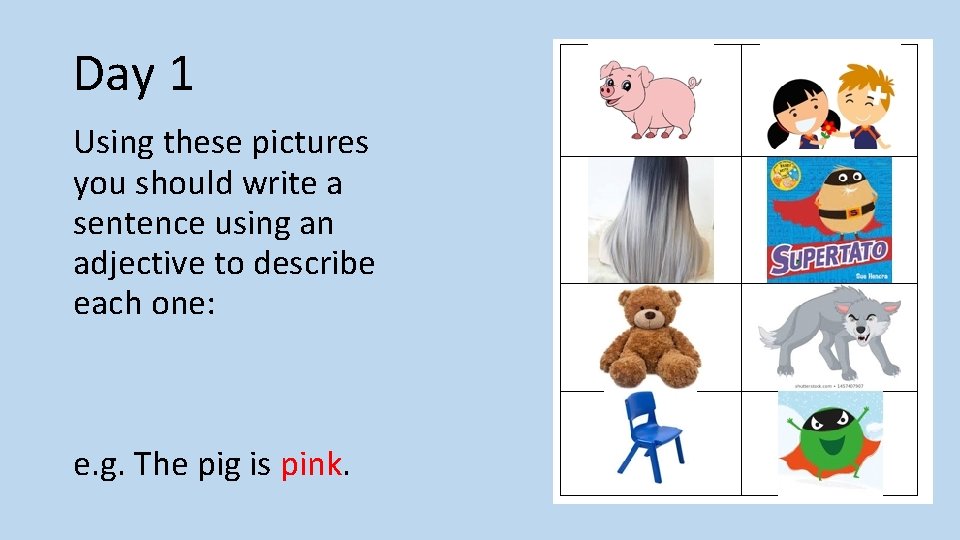 English Home Learning Week Beginning 4 1 21