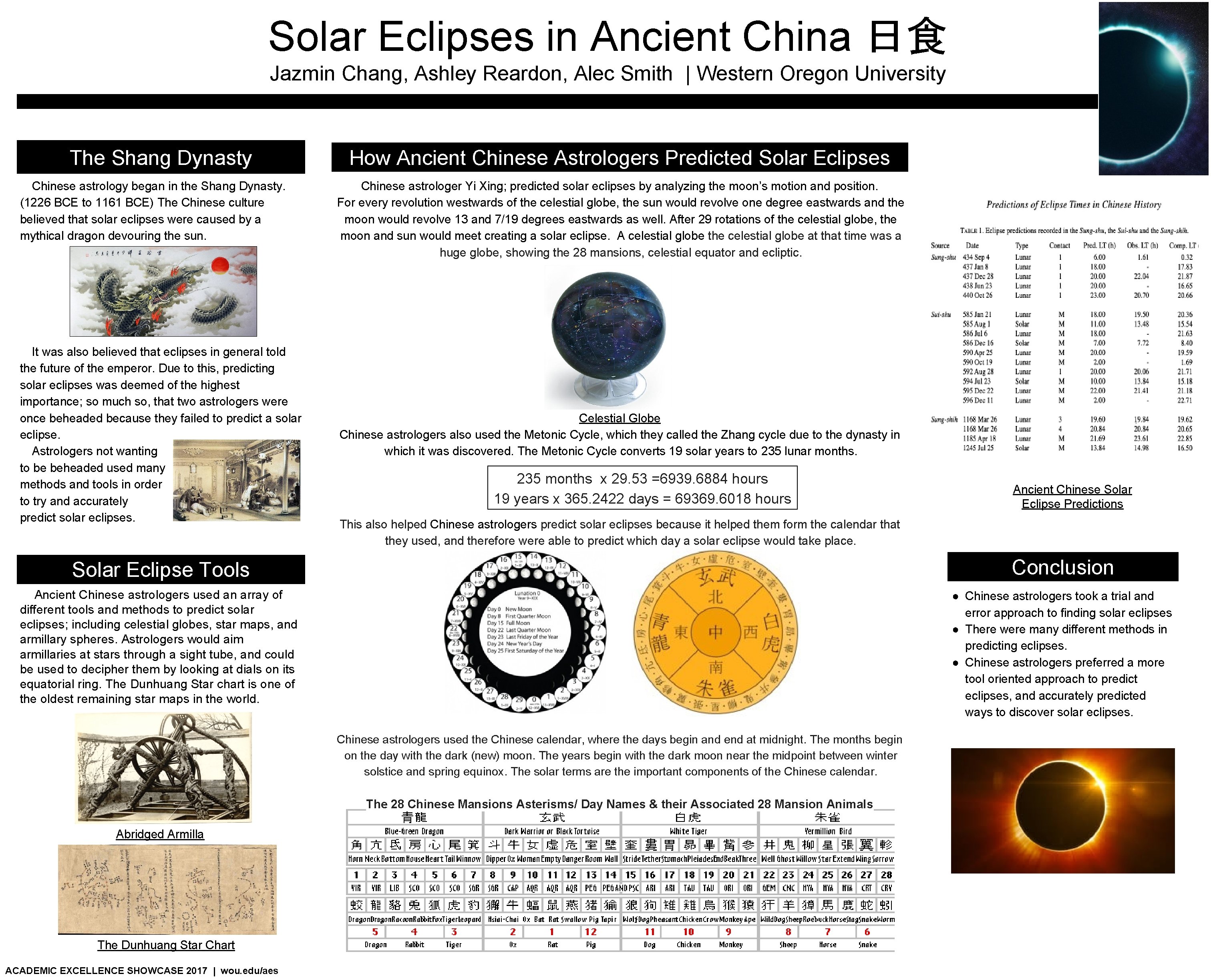 Solar Eclipses in Ancient China Jazmin Chang Ashley