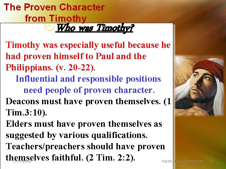 Lets Talk About Timothy Eric Castillo Northside Church