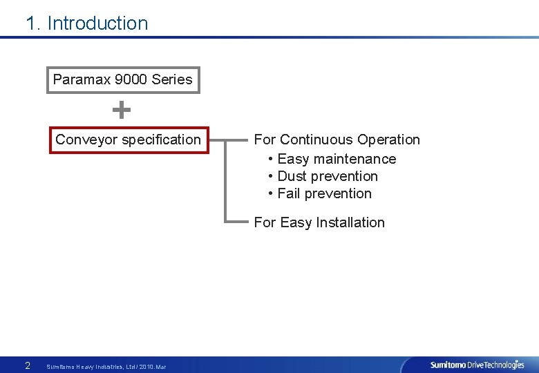 Paramax 9000 for Mining Conveyor Drives R Gearbox