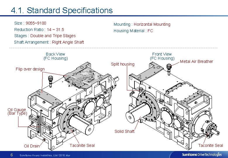 Paramax 9000 for Mining Conveyor Drives R Gearbox