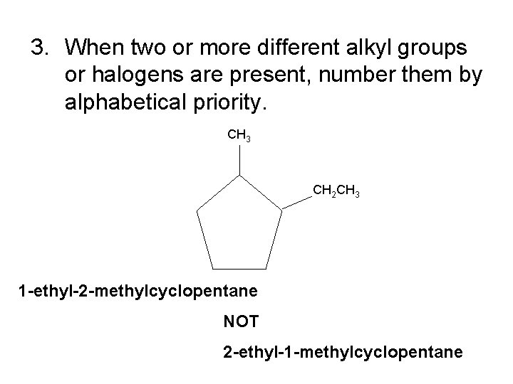 Cycloalkanes Cycloalkanes Compounds that contain rings of carbon