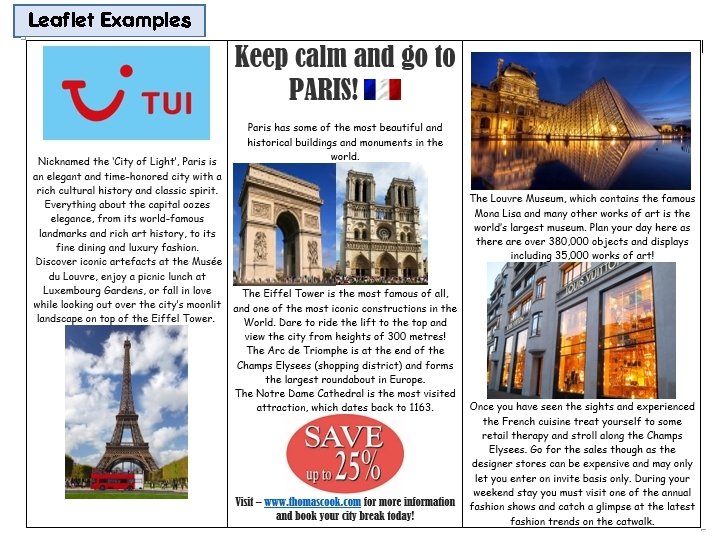 We are learning about persuasive texts so that