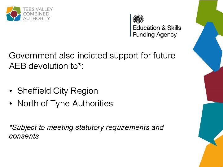 PREPARING FOR DEVOLUTION OF THE ADULT EDUCATION BUDGET