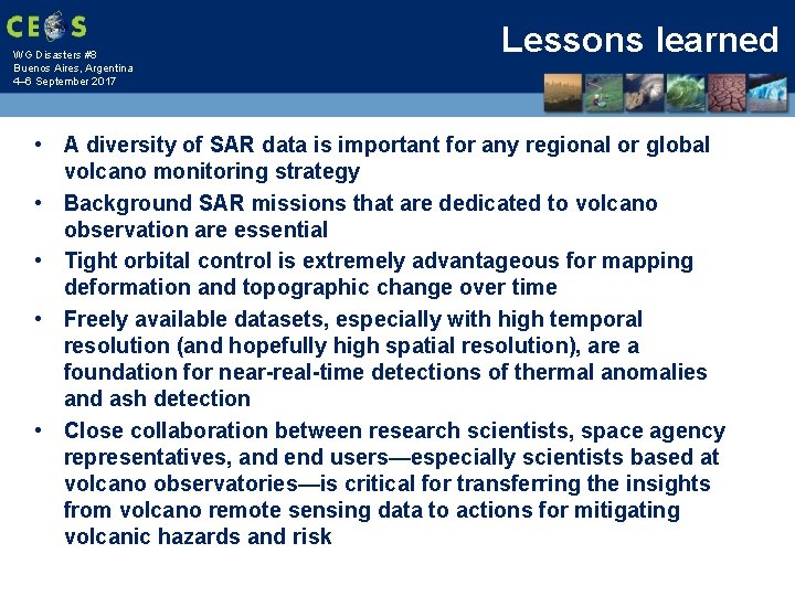 Final Report on Volcano Pilot Project Mike Poland