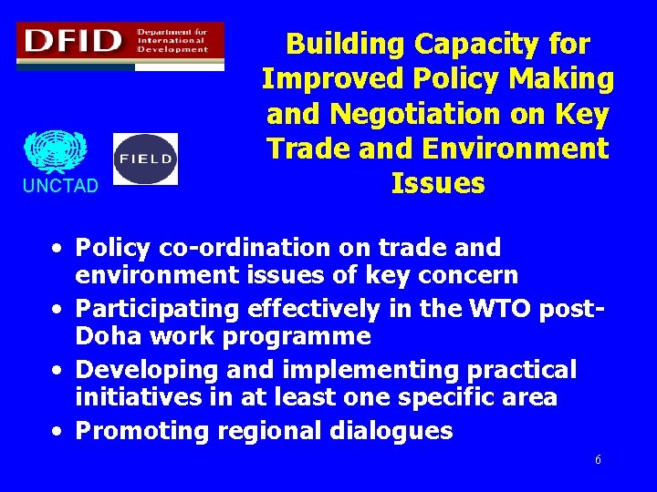 WTO Seminar on Technical Assistance and Capacity Building