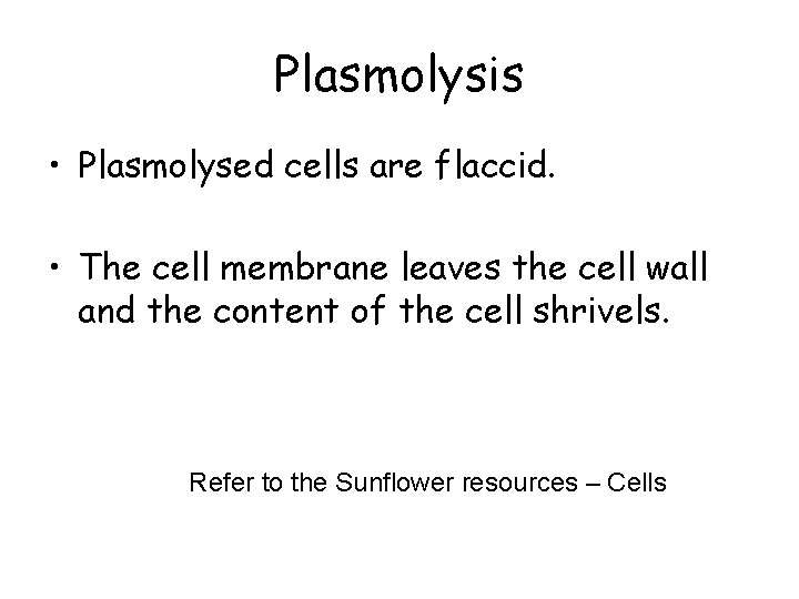 Osmosis Definition explanation and summary Task Read this