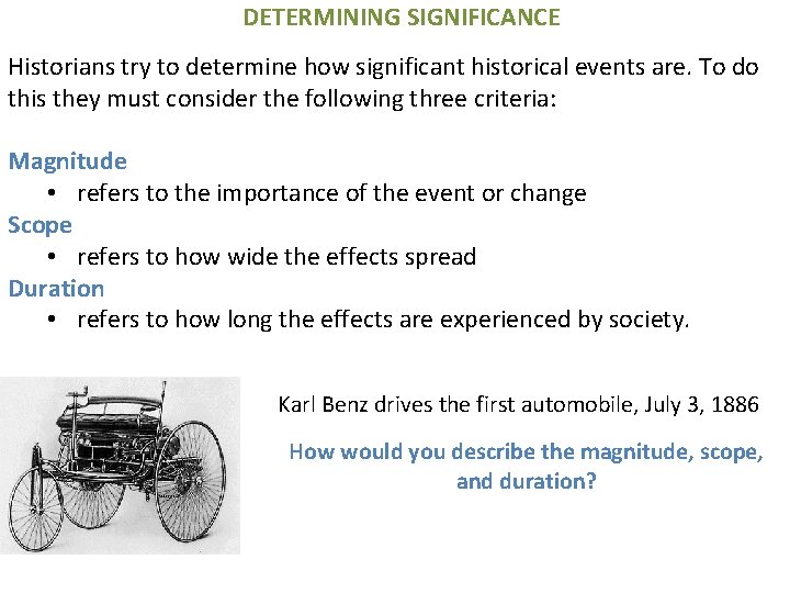 Social Studies 3219 UNIT 1 Innovation and Change