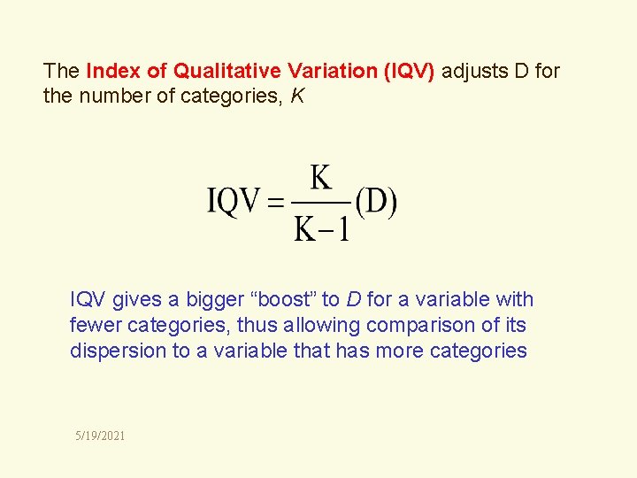 Chapter 2 Describing Variables 2 5 Measures of