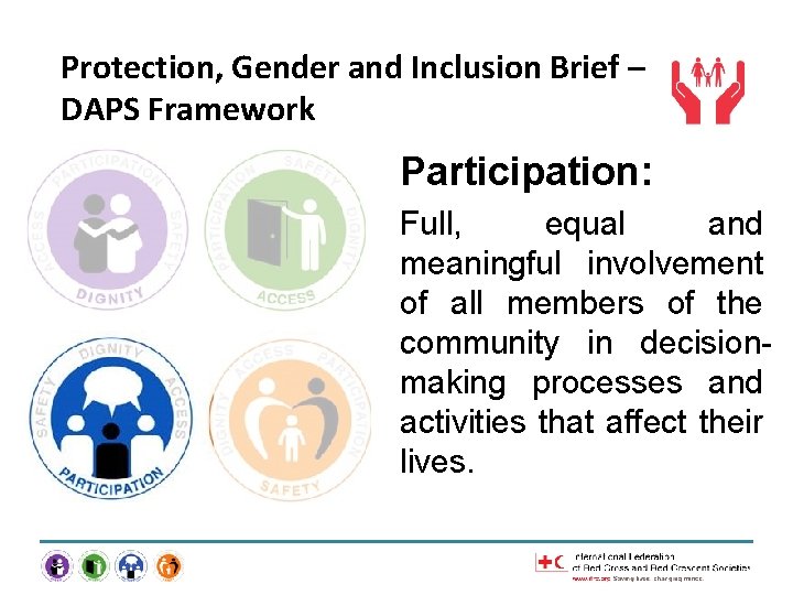 Protection Gender and Inclusion PGI Brief Dignity Access