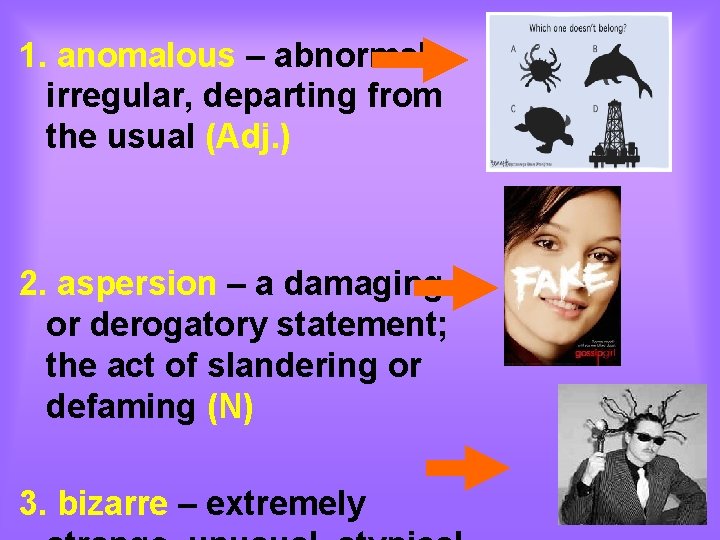 EQ How can I use vocabulary to improve