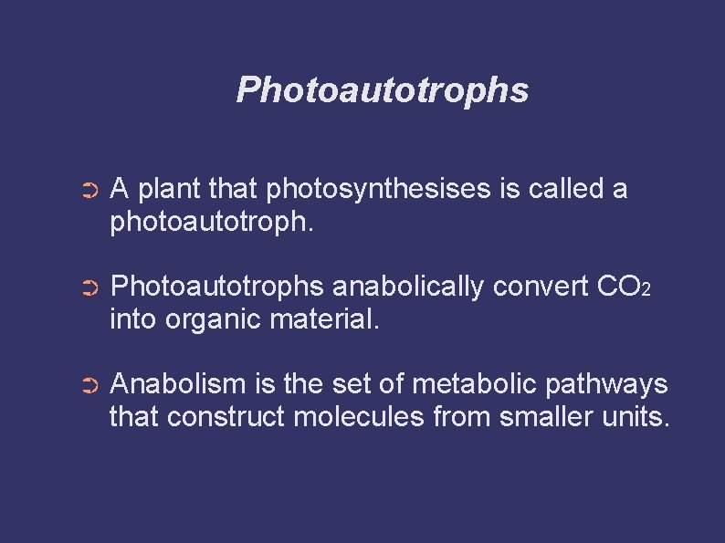 Photosynthesis is how plants make food Plants convert