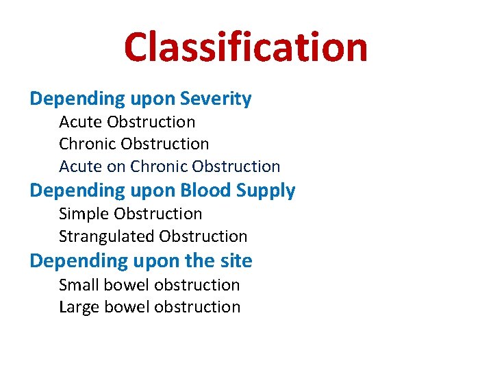 Intestinal Obstruction Definition Inability of the intestinal contents