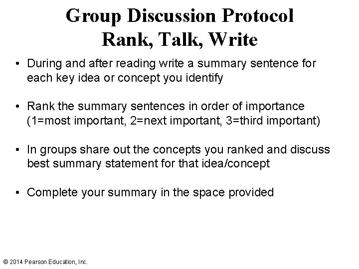 Simple Harmonic Motion SHM 2014 Pearson Education Inc