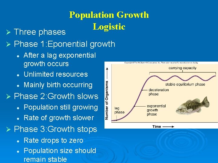 Chapter 5 and 6 Populations 5 1 How