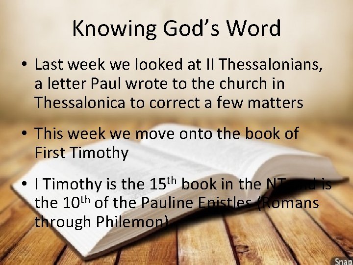 1 Timothy 3 14 15 14 These NKJV