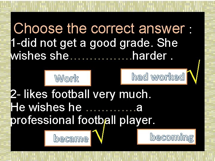 Grammar Expressing a wish Or a regret Traveller