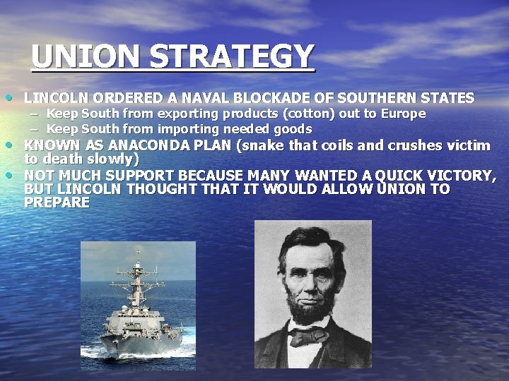 Civil War Chapter 2 Section 1 SECESSION North