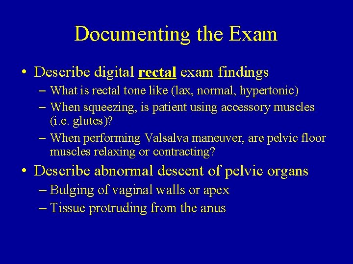 An Introduction to Pelvic Floor Disorders Gaby Vargas