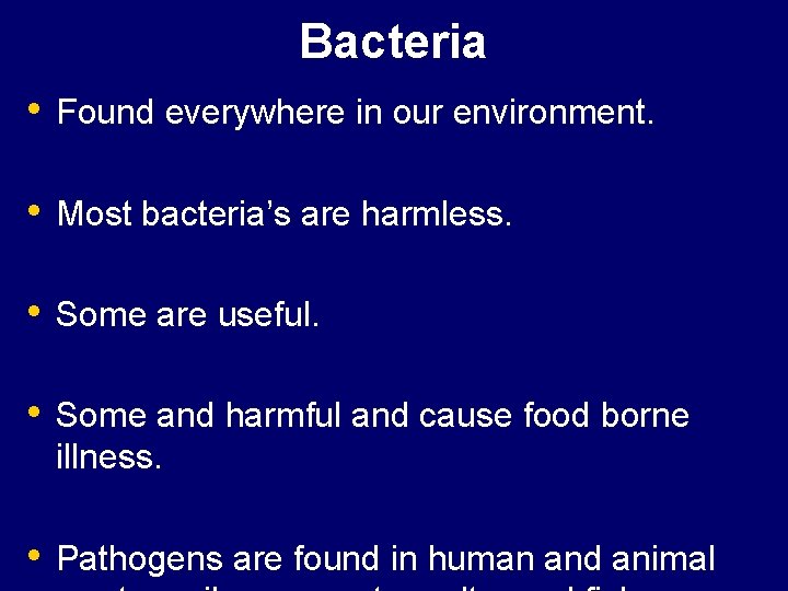 LEARNINGS FROM FOOD SAFETY OUTBREAKS A Consumer Perspective