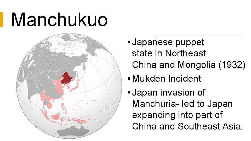 More Unresolved Tensions after World War I 7