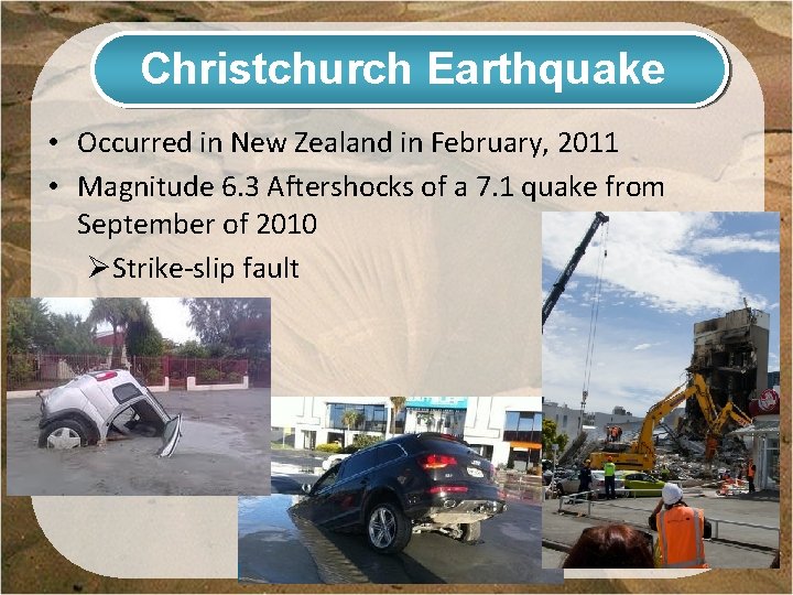 Earthquake Hazards and Safety Inside Earth Chapter 2