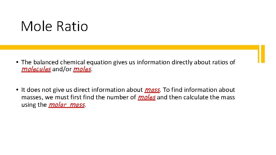 Introduction to Stoichiometry Stoichiometry is the field of