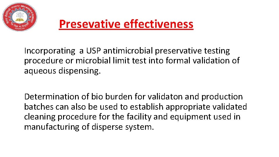 OINTMENTCREAM PARTB Department of pharmaceutical science Technology Birla