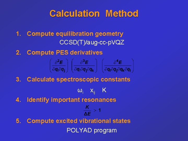 A Practical Procedure for ab initio Determination of