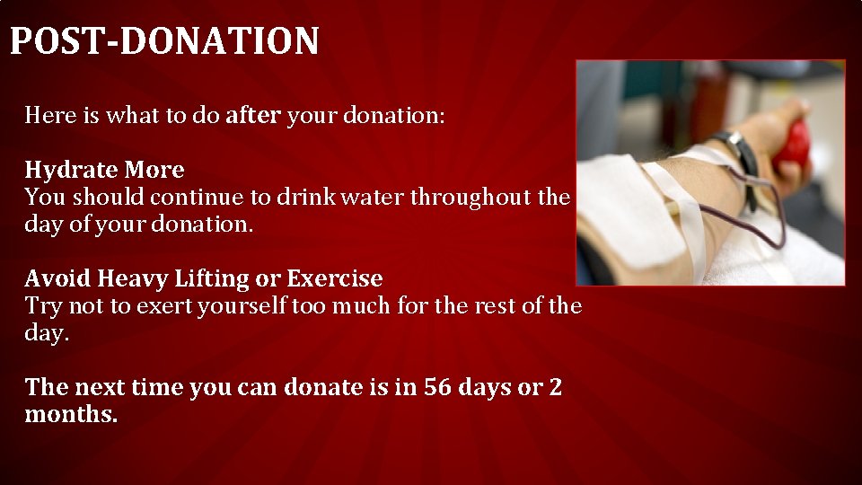 WHY SHOULD YOU DONATE BLOOD The importance of