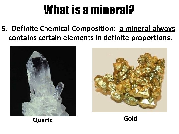 Aim What are the properties of minerals What