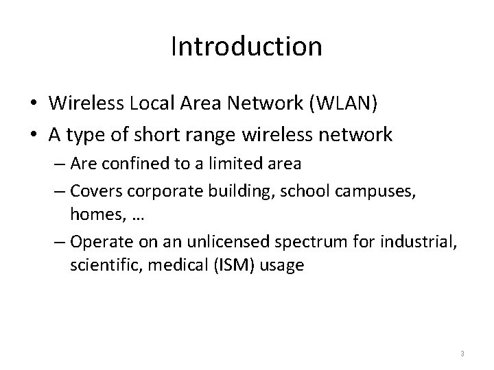 COMP 2322 Lab 1 Introduction to Wireless LAN