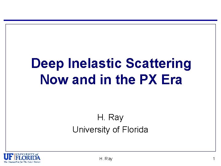 Deep Inelastic Scattering Now and in the PX