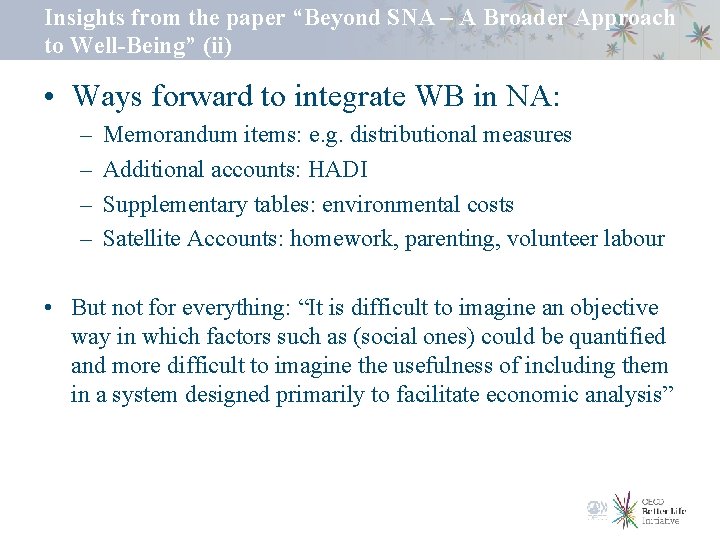 Discussion of Beyond SNA A Broader Approach to