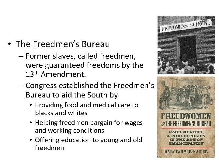 Chapter 23 The Reconstruction Era To what extent