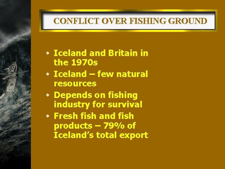 CONFLICTS AMONG COUNTRIES CAUSES OF NATIONAL CONFLICTS CONFLICTS