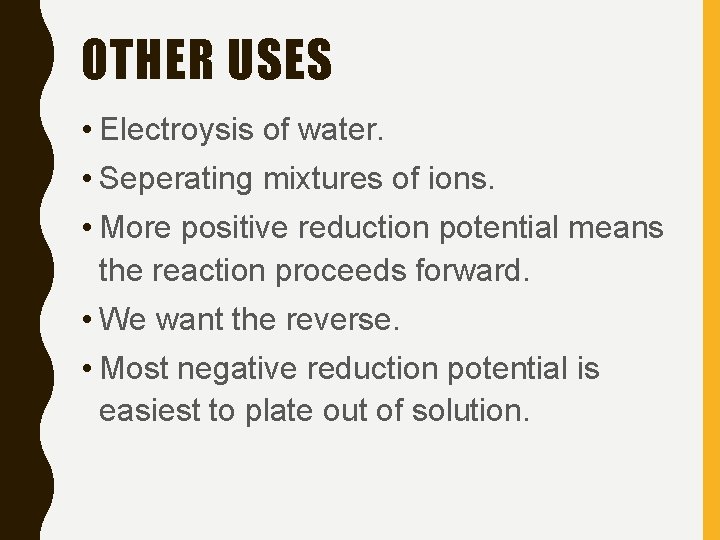 ELECTROCHEMISTRY APPLICATIONS OF REDOX REVIEW Oxidation reduction reactions