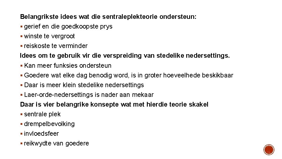 STEDELIKE NEDERSETTINGS Die oorsprong en ontwikkeling van stedelike