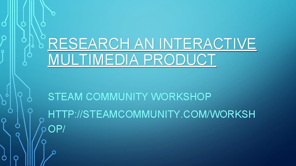 Daniel Crosland Unit 17 Multimedia TASK 1 RESEARCH