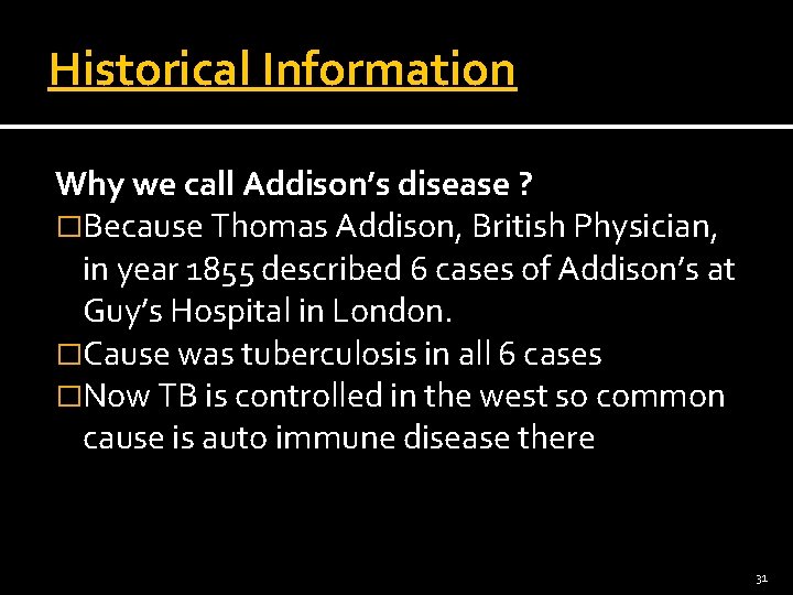 1 Addisons Disease 2 Hypernatremia By Dr Zahoor