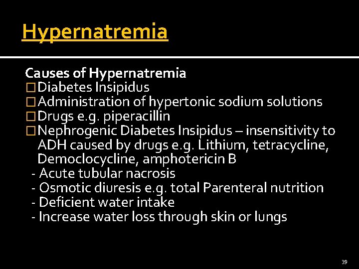 1 Addisons Disease 2 Hypernatremia By Dr Zahoor