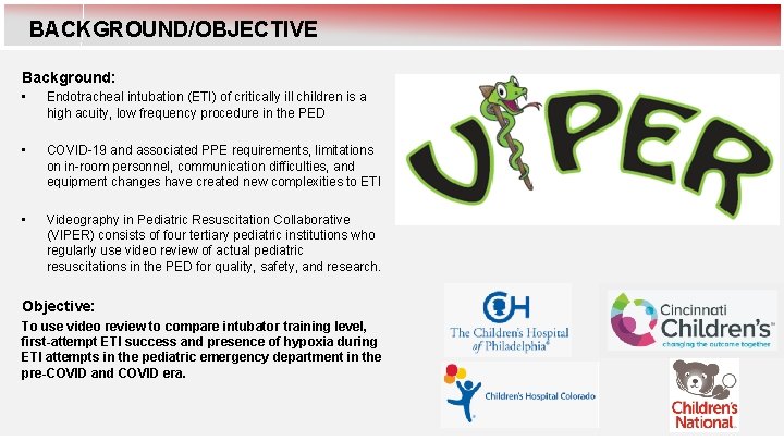 Videographic Assessment of Pediatric Endotracheal Intubation in the