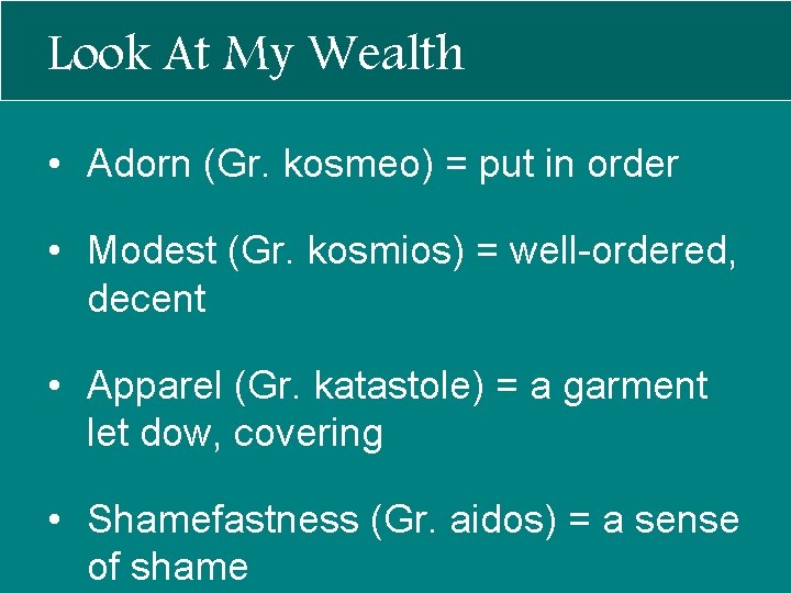 Clothed And In His Right Mind Luke 8