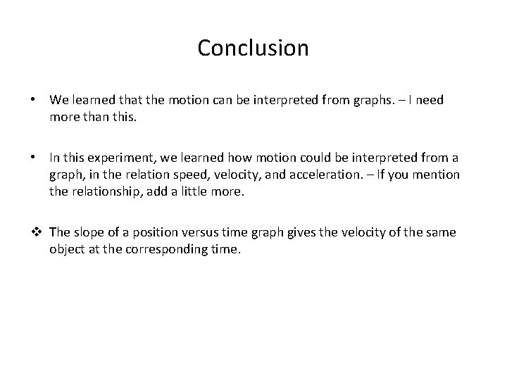 If you are afraid I will not be