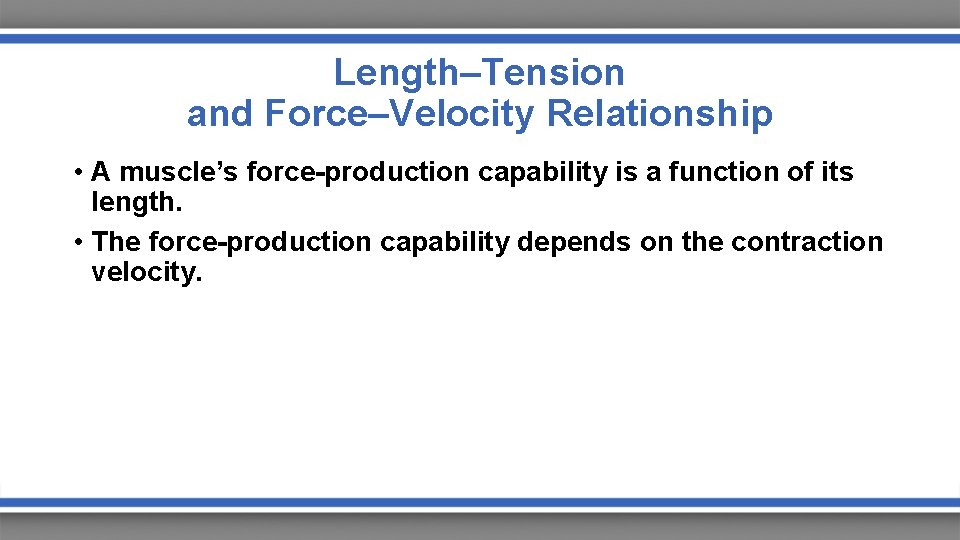 CHAPTER 4 SKELETAL MUSCLE Muscle Characteristics Excitability irritability