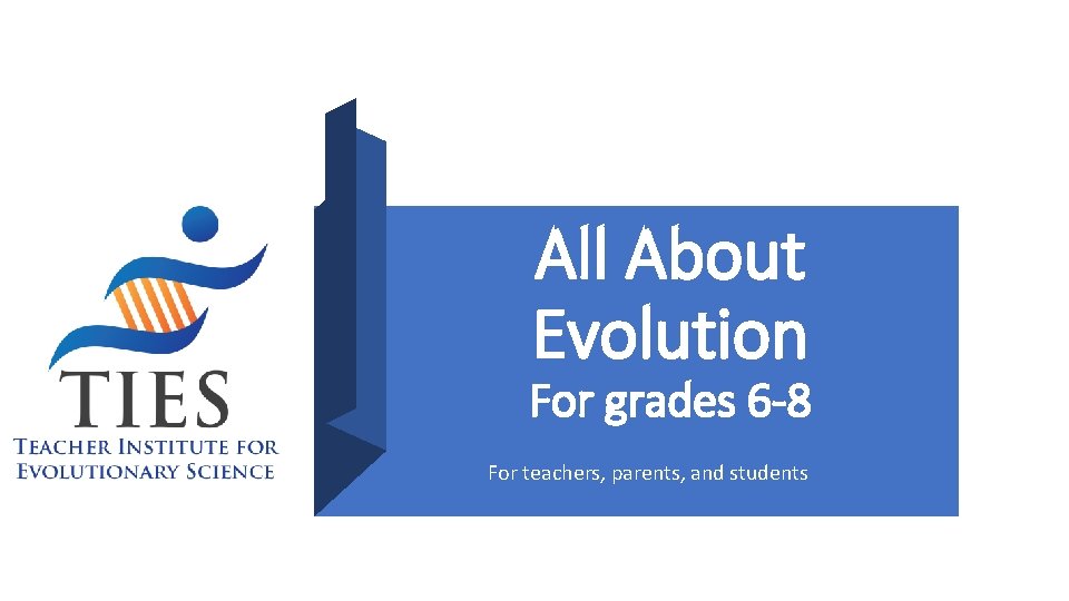 Guided lesson All About Evolution For grades 6